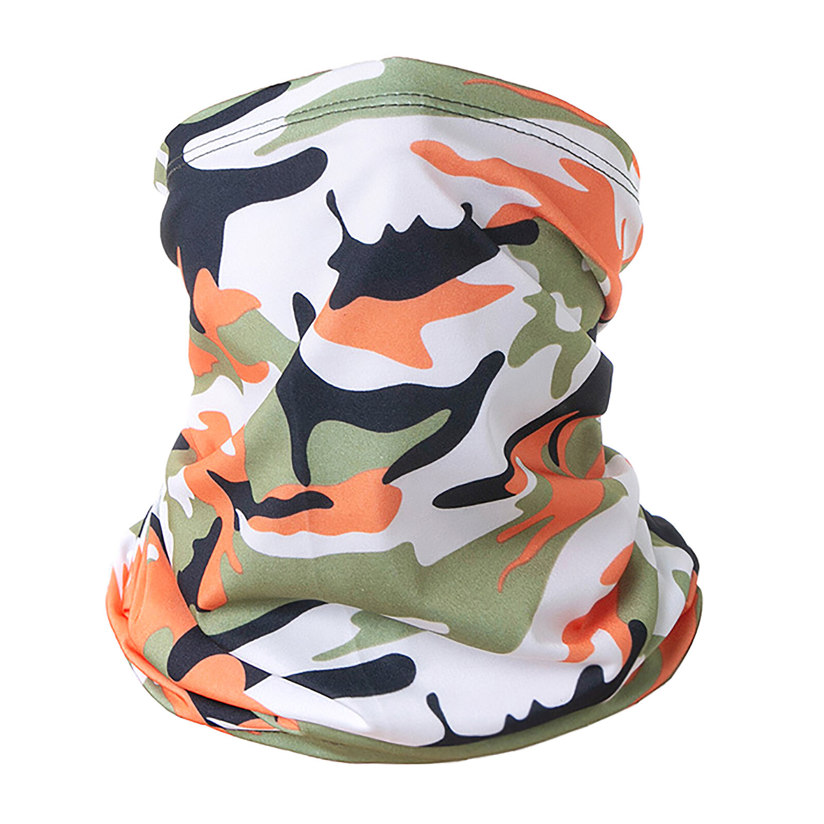 Шарф-гаитер для шеи, головной убор, повязка, маска для лица, ветронепроницаемый, для открытом воздухе, путешествий, велосипедного спорта, рыбалки, спорта, мужской, женский, черный, белый, светло-фиолетовый, королевский синий, светло-синий, оранжевый,