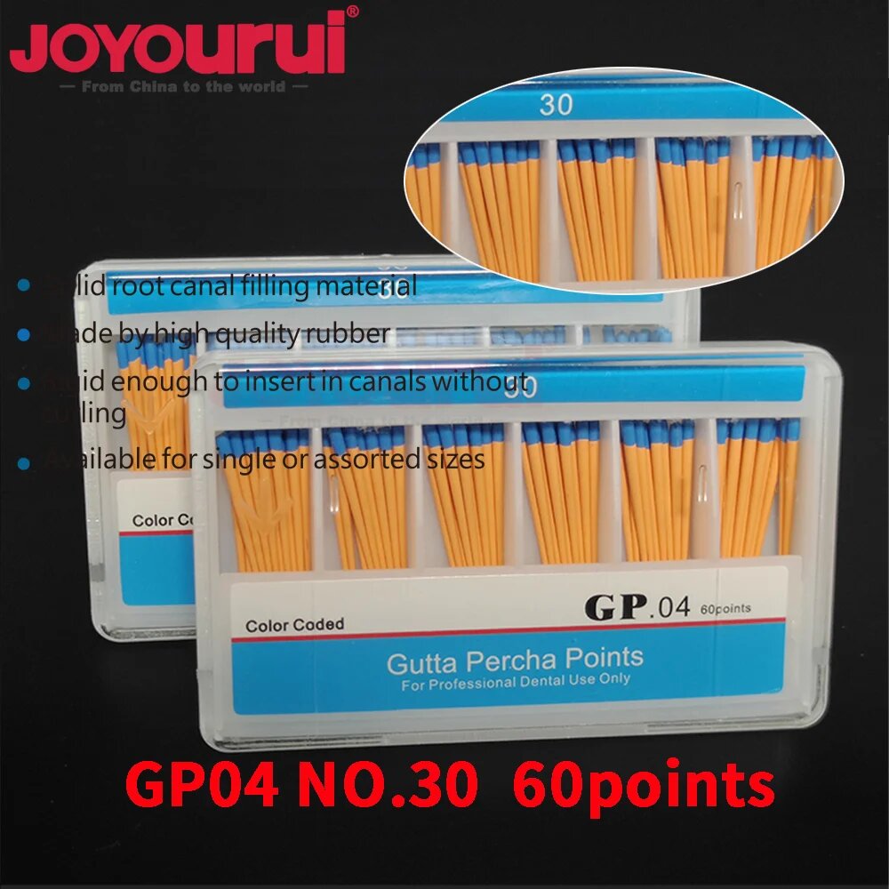 Одноразовые эндодонтические файлы JOYOURUI 35# GP04-NO.30