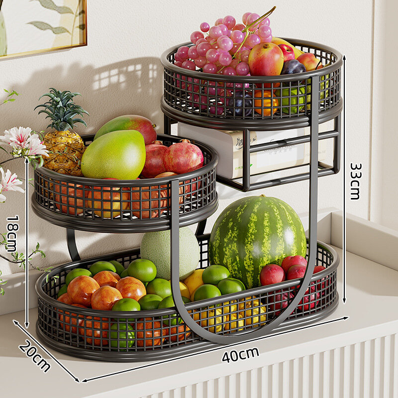 Фруктовая тарелка для гостиной, новый винтажный стиль, кофейный столик, фруктовая тарелка, легкая роскошь, высококачественная стойка для хранения, фруктовая корзина, тарелка для закусок