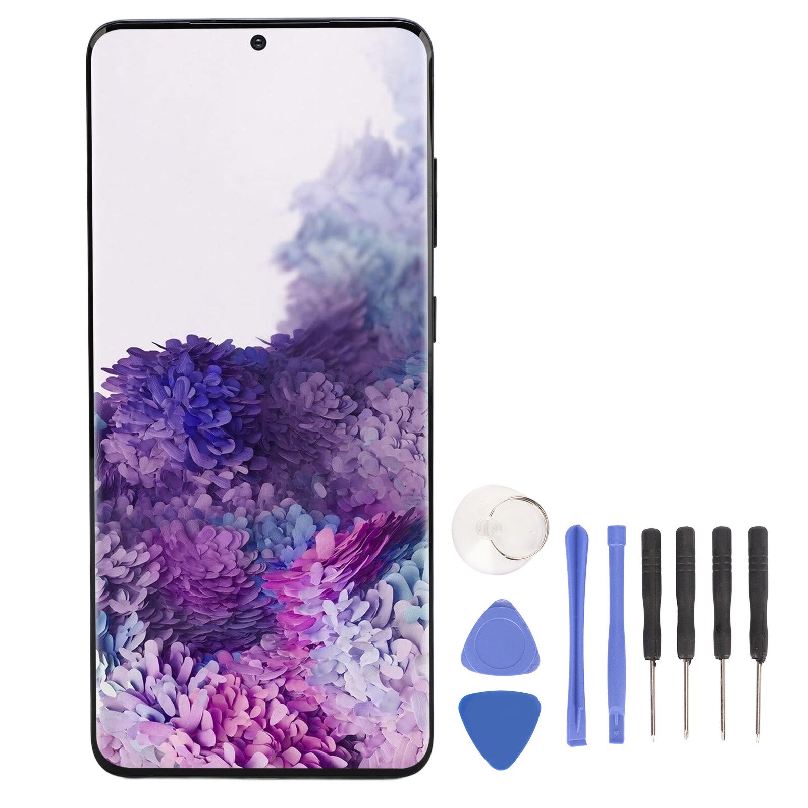 Замена экрана для Samsung Galaxy S20 Plus, LCD дисплей 6.7 дюйма, с усовершенствованным сенсором, 3200x1440 пикселей, для установки на поврежденные экраны