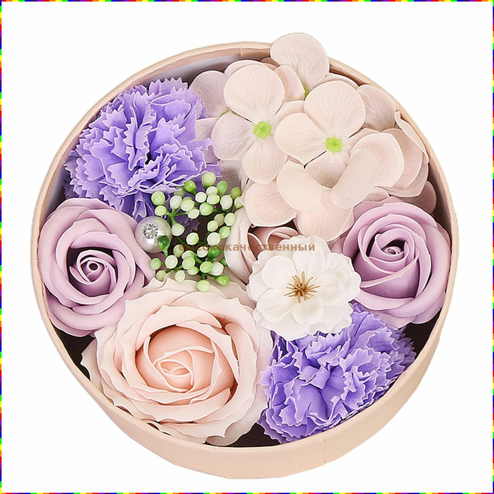 Цветы из мыла