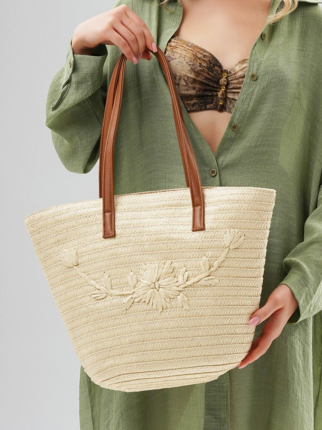 Сумка пляжная Весна-лето 2026