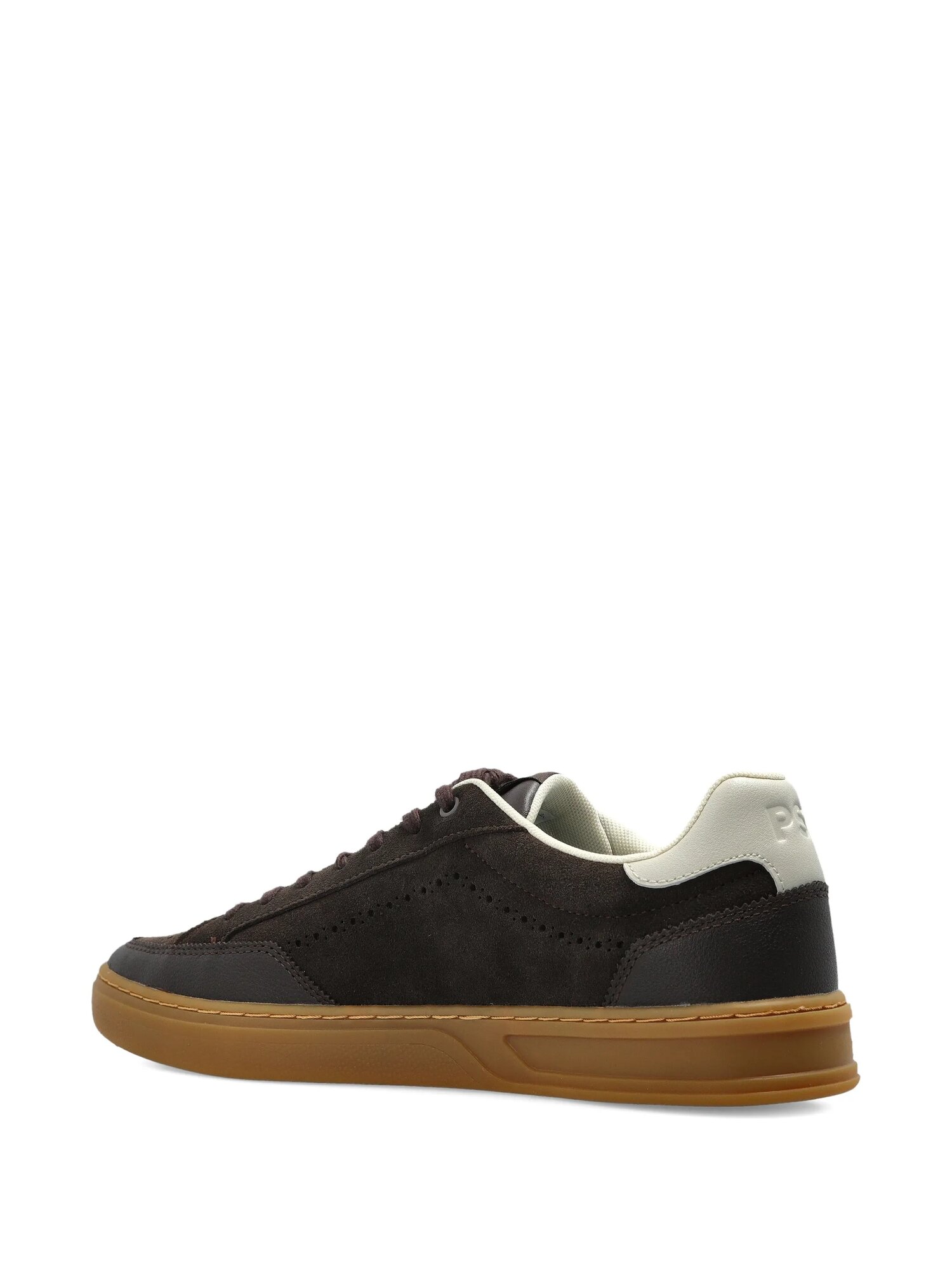 Кроссовки Paul Smith Perforated lace-up sneakers, размер 6, коричневый — фото 1