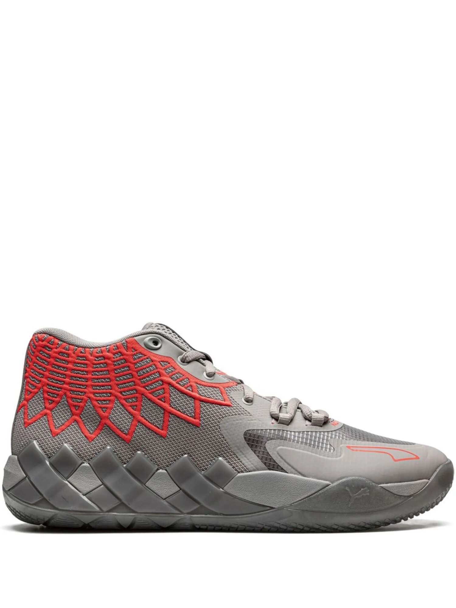 Кроссовки PUMA x LaMelo Ball MB.01, размер 9 US, серый