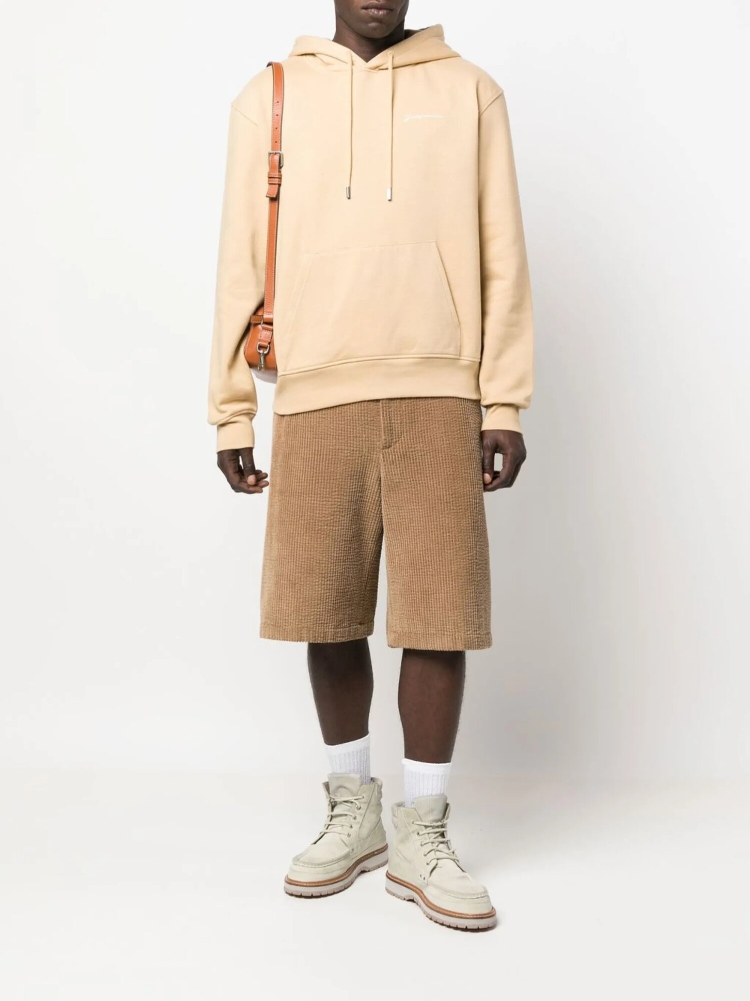 Худи Jacquemus, размер XL, , коричневый — фото 1