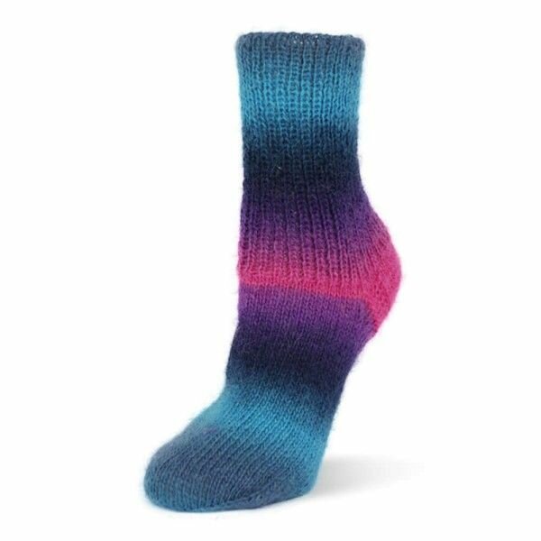Носочная пряжа Rellana Flotte Socke Kolibri 4 ply (6211) 1 моток