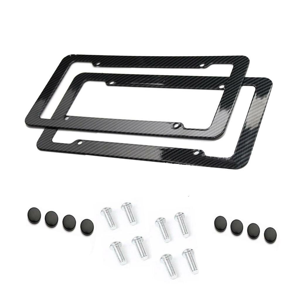 Комплект рамок для номерных знаков из углеволокна, A