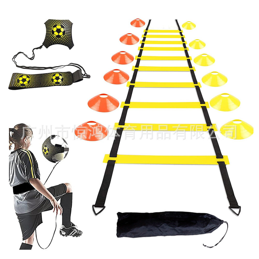 Оборудование для тренировки футбола и баскетбола, маркерный диск, круг для ловкости, барьер, устойчивый зонт, лестница для ловкости, набор для физической подготовки