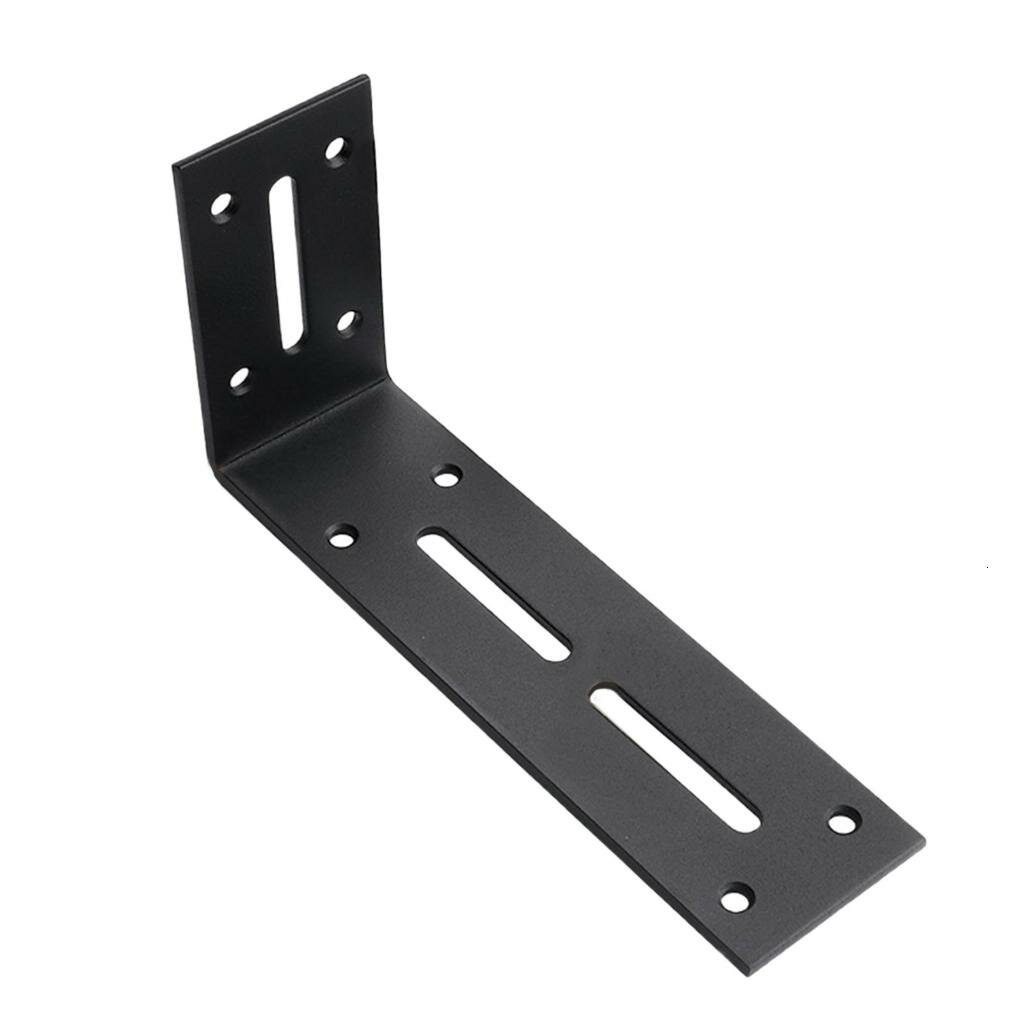 Угловая опора для полки, Черный - Большой