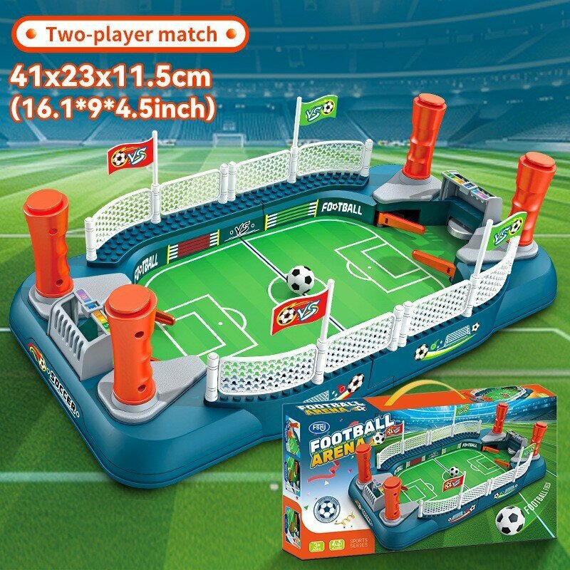 Настольная футбольная игра для двоих - настольный футбол с 2 мячами для семейного времяпрепровождения Цвет：109 Стиль