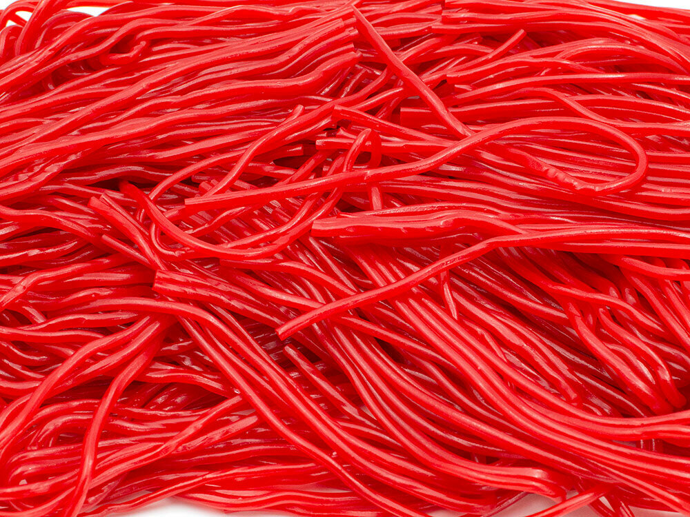 Мармелад жевательный "Спагетти клубничные" без обсыпки 1,68кг DAMEL/Испания