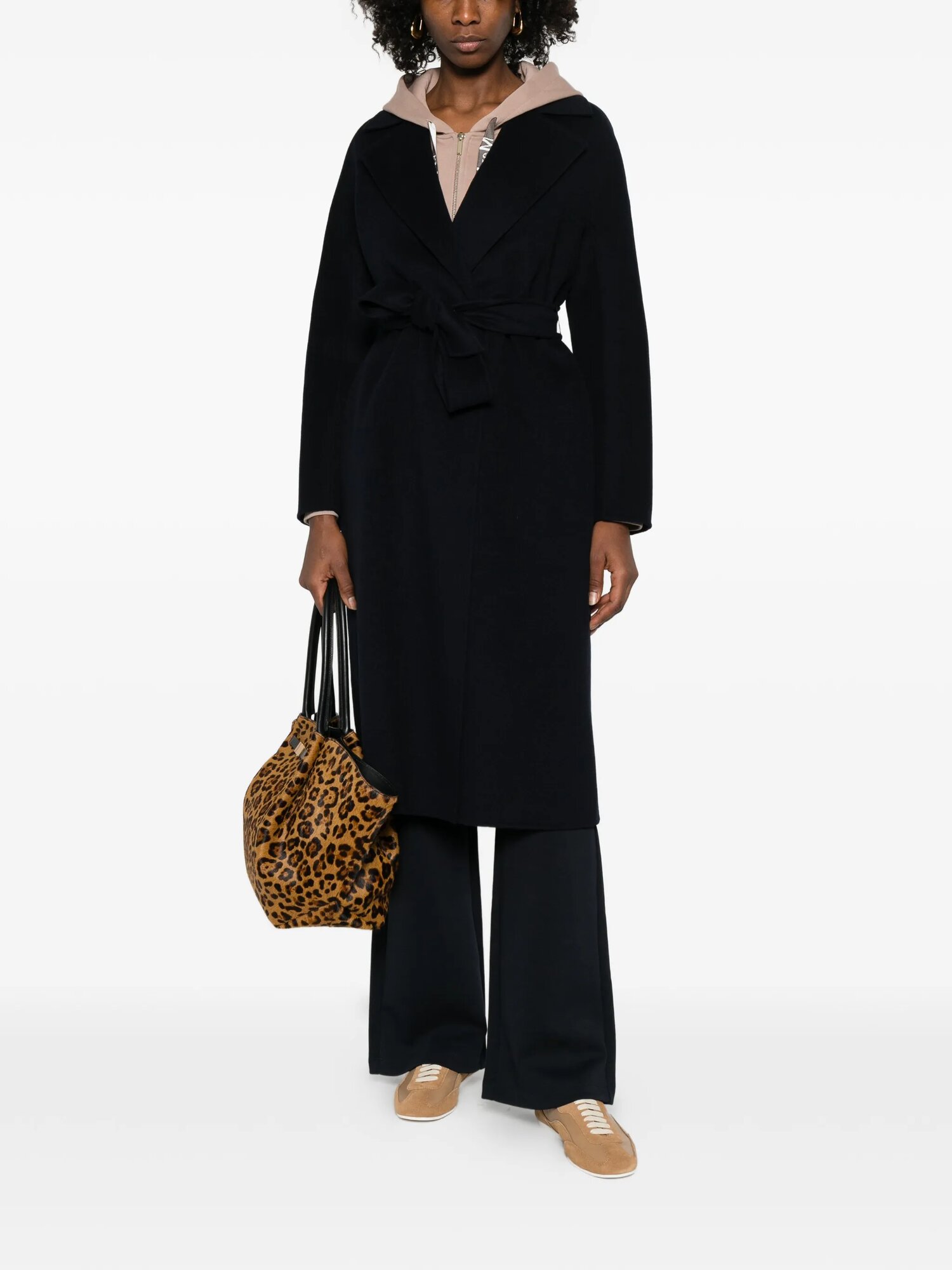 Пальто Max Mara, размер 44, синий — фото 1