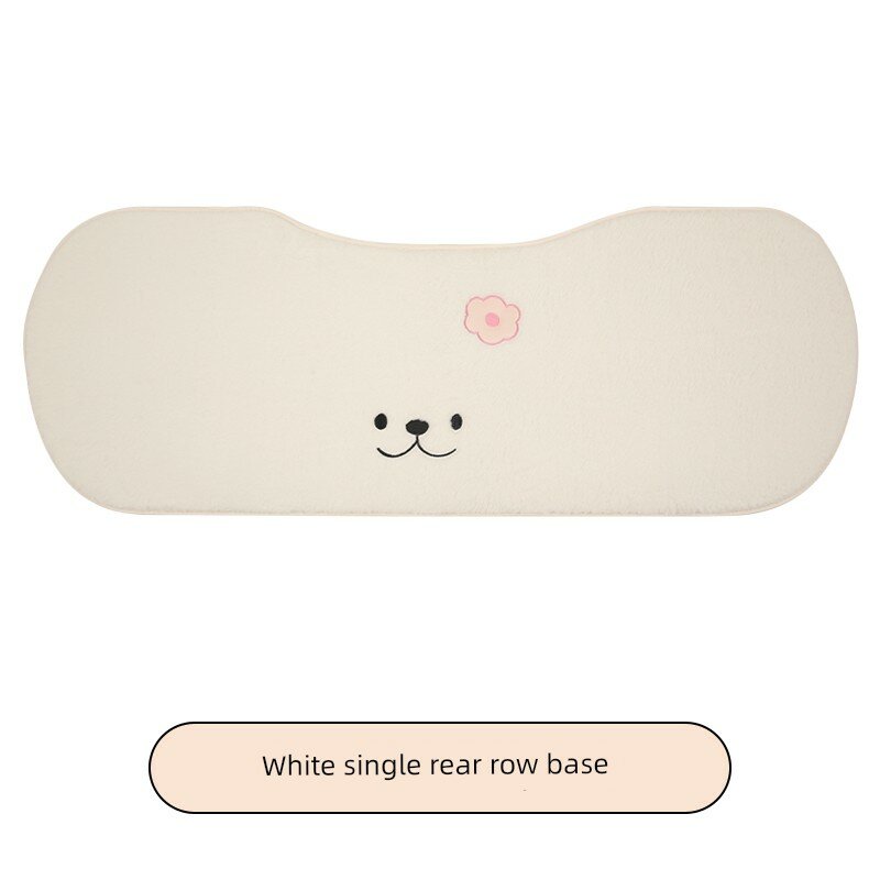 Зимняя плюшевая накидка на сиденье автомобиля с милым мультяшным рисунком для женщин, высококачественная теплая накидка