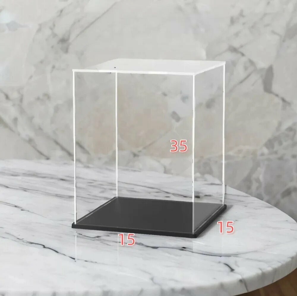 Купол от пыли для румбоксов и сборных моделей 15х15х15 см