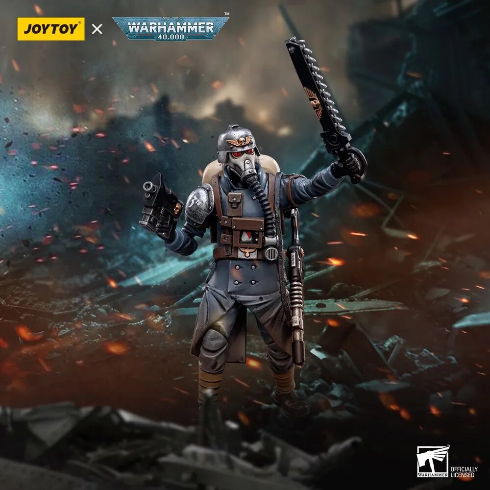 JOYTOY Warhammer 40k 1: 18 Корпус Смерти ветеранского отряда Крига