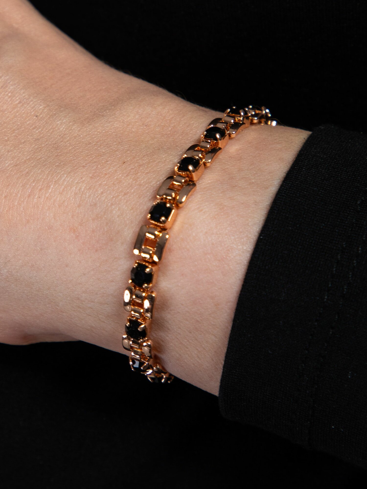 Браслет, искусственный камень