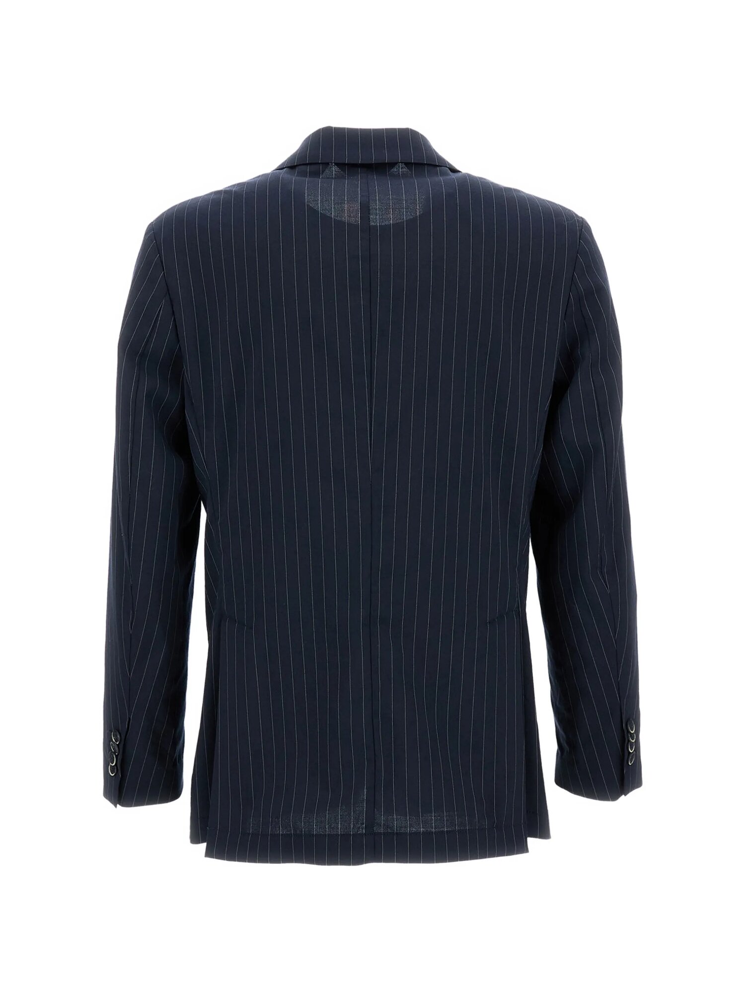 Куртка Barena Pinstripe patch pocket jacket, размер 48, синий — фото 1