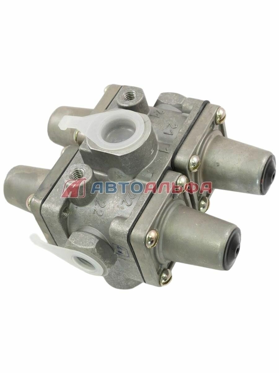 Клапан защитный 4-х контурный КАМАЗ, маз, зил (64221-3515310-10)