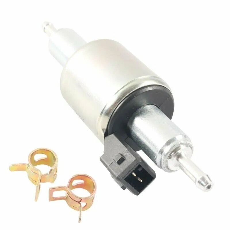 12V дизельный обогреватель с топливным насосом - с хомутом