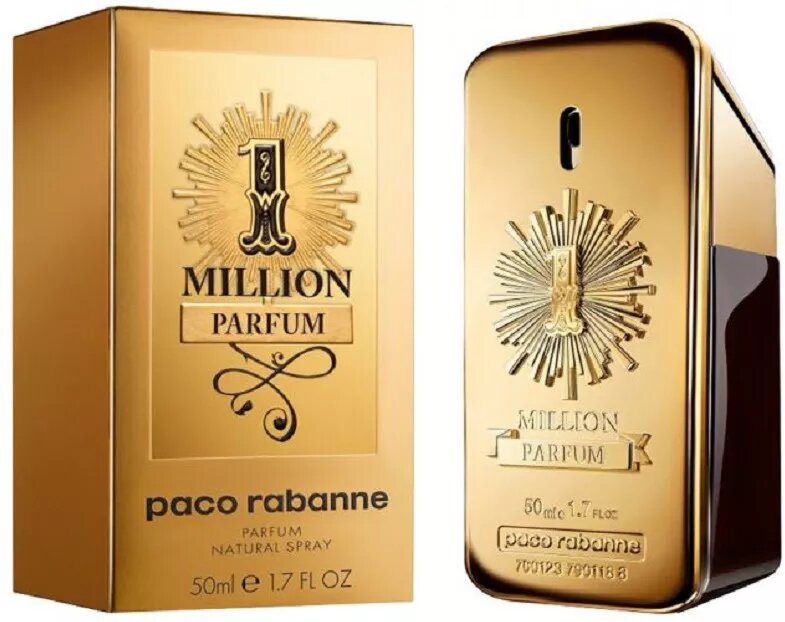 Paco Rabanne 1 Million parfum 50 мл, Духи мужские