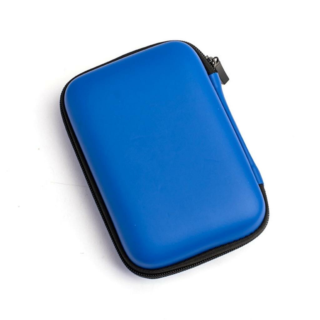 Портативный чехол из ЭВА для переноски 2,5-дюймового внешнего жесткого диска и аксессуаров с водонепроницаемым покрытием