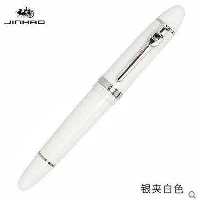 Jinhao 159 металлическая шариковая ручка черная Белый, Y