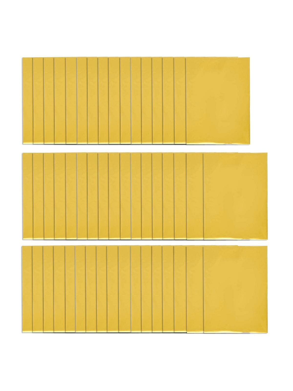 50 Листов креативной золотой фольги с фольгой для переноса А 4 Бумага с фольгой для визиток