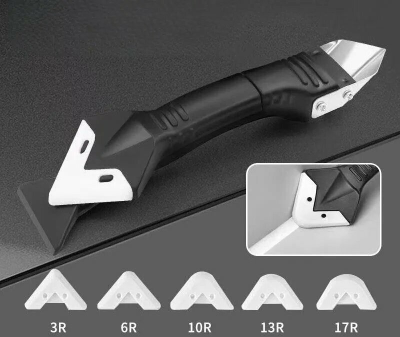 Инструменты, шпатель, шпатель для герметика, инструменты для ремонта и строительства, клей для обоев,5 насадок