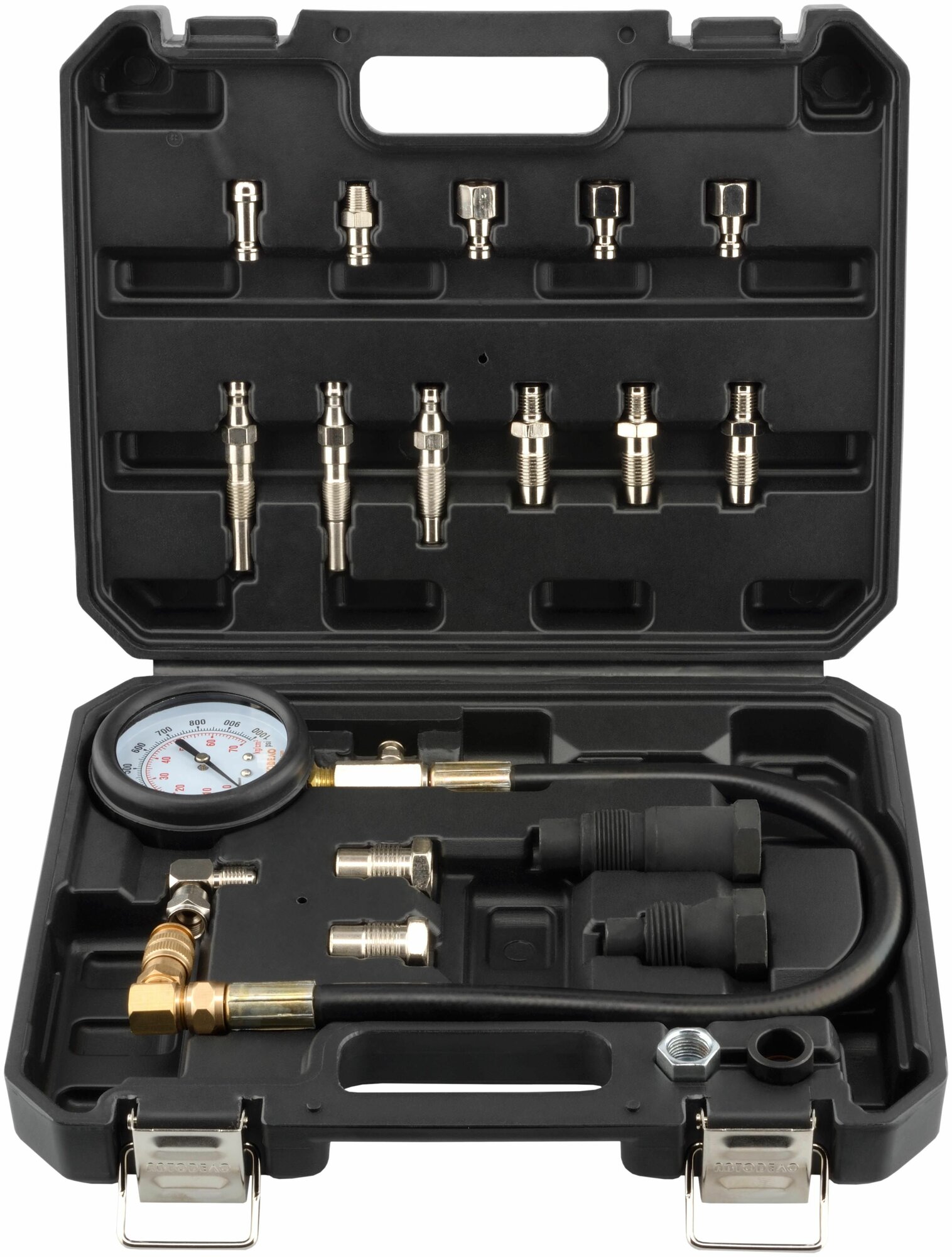 Компрессометр для дизельных двигателей универсальный, 19 предметов, АвтоDело 40107