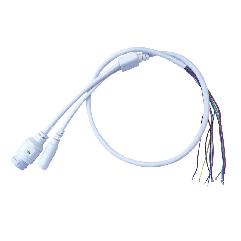 Кабель PoE LAN для IP-камер видеонаблюдения, 5 шт, с модулем платы IP-камеры + всепогодный разъем, 48 Вт PoE, кабель питания для видеонаблюдения, 100 м