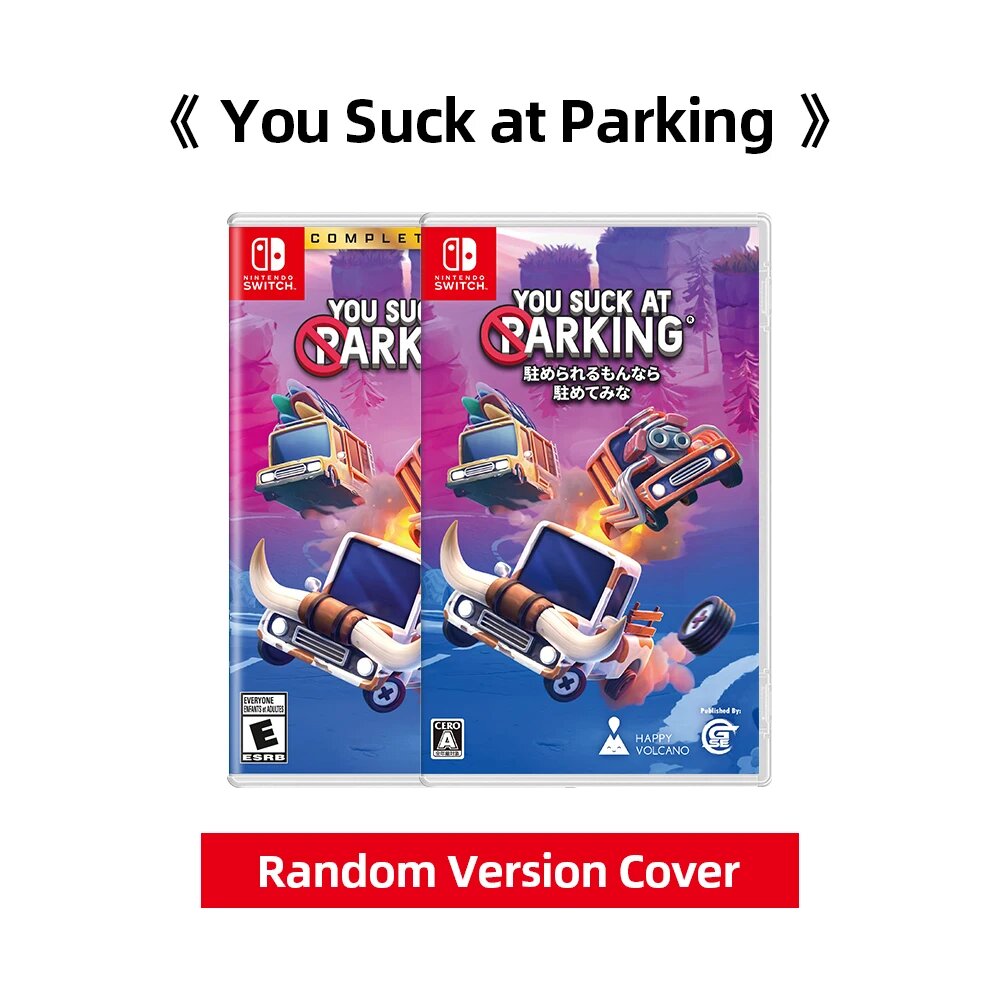 Игровая приставка Nintendo Switch-You Blow at Парковка-для консоли Nintendo Switch OLED Lite, 100% оригинальная игровая Карта