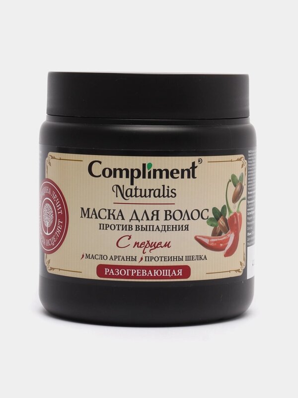 Compliment Маска для волос с перцем Против выпадения 500 мл