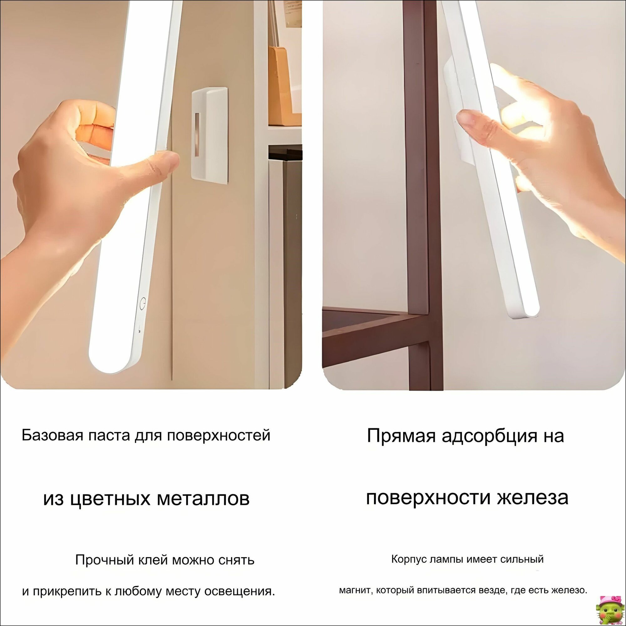 Настольный светодиодный светильник с магнитом и пультом, регулировка яркости и цвета, аккумулятор 2000 мАч, для чтения и