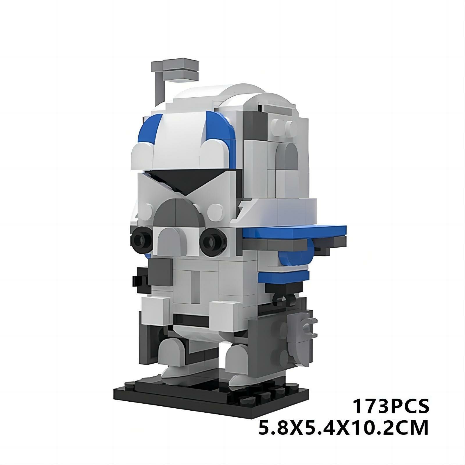 Набор строительных блоков MOC, серия планет, Рекс, игрушки-головоломки с квадратной головкой и мелкими частицами