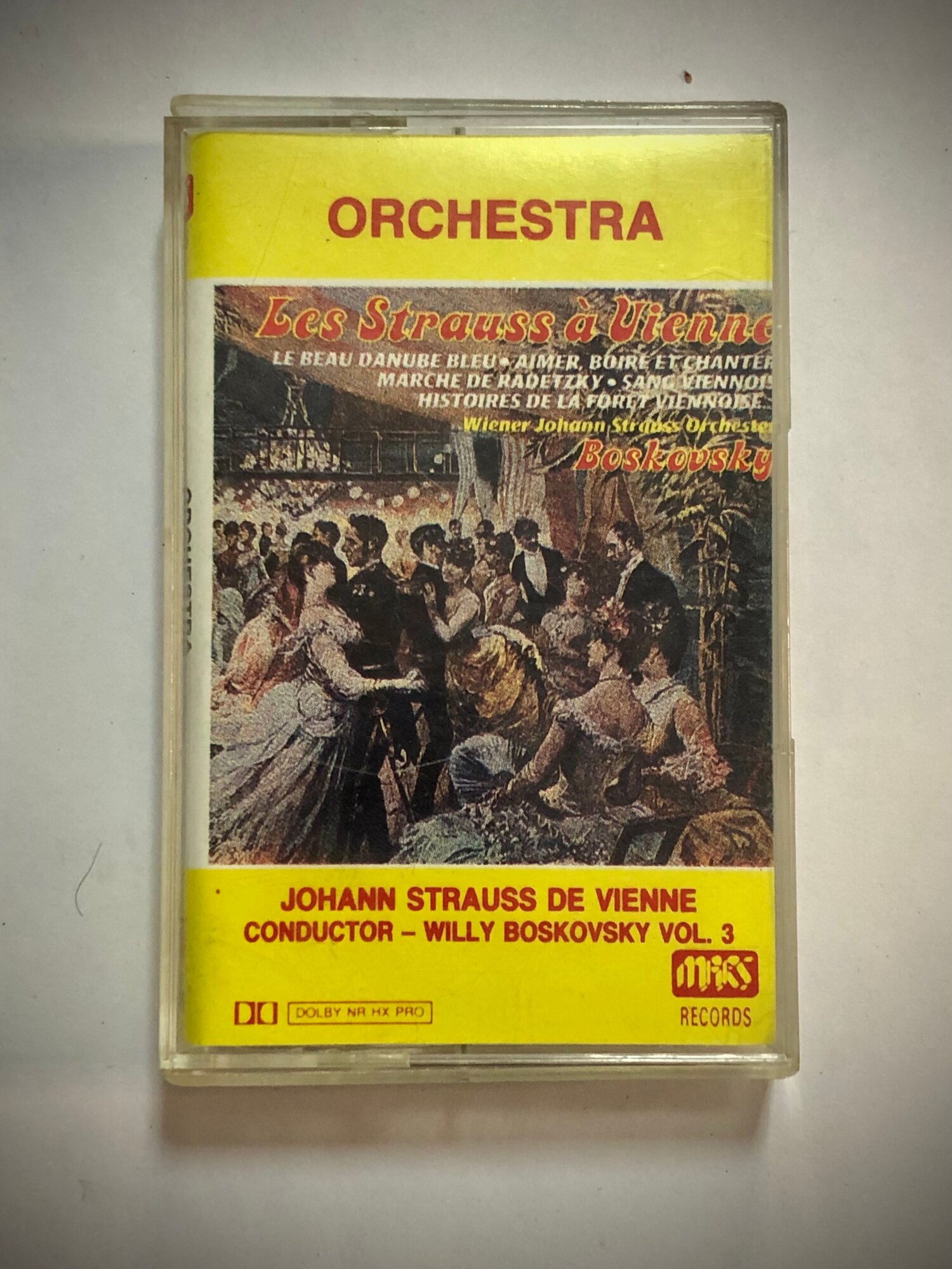 Аудиокассета «Orchestra. Johann Strauss de Vienne “