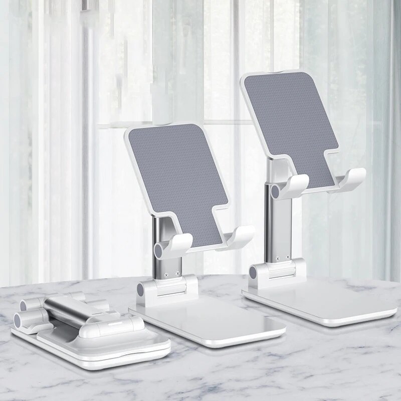 Подставка для мобильного телефона, настольный кронштейн, складная универсальная подставка для мобильного телефона для iPhone Xiaomi Honor, регулируемый настольный держатель для планшета