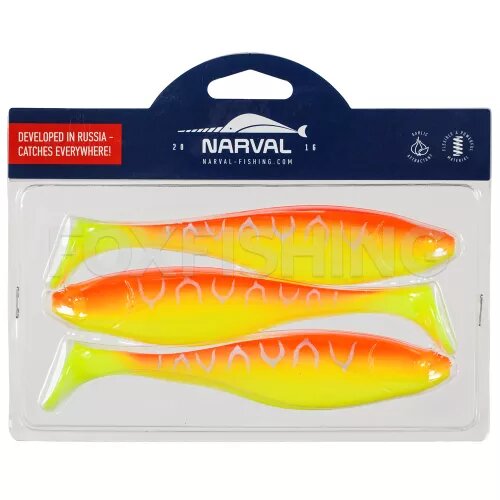 Силиконовая приманка Narval Commander Shad 14cm #009 3шт.