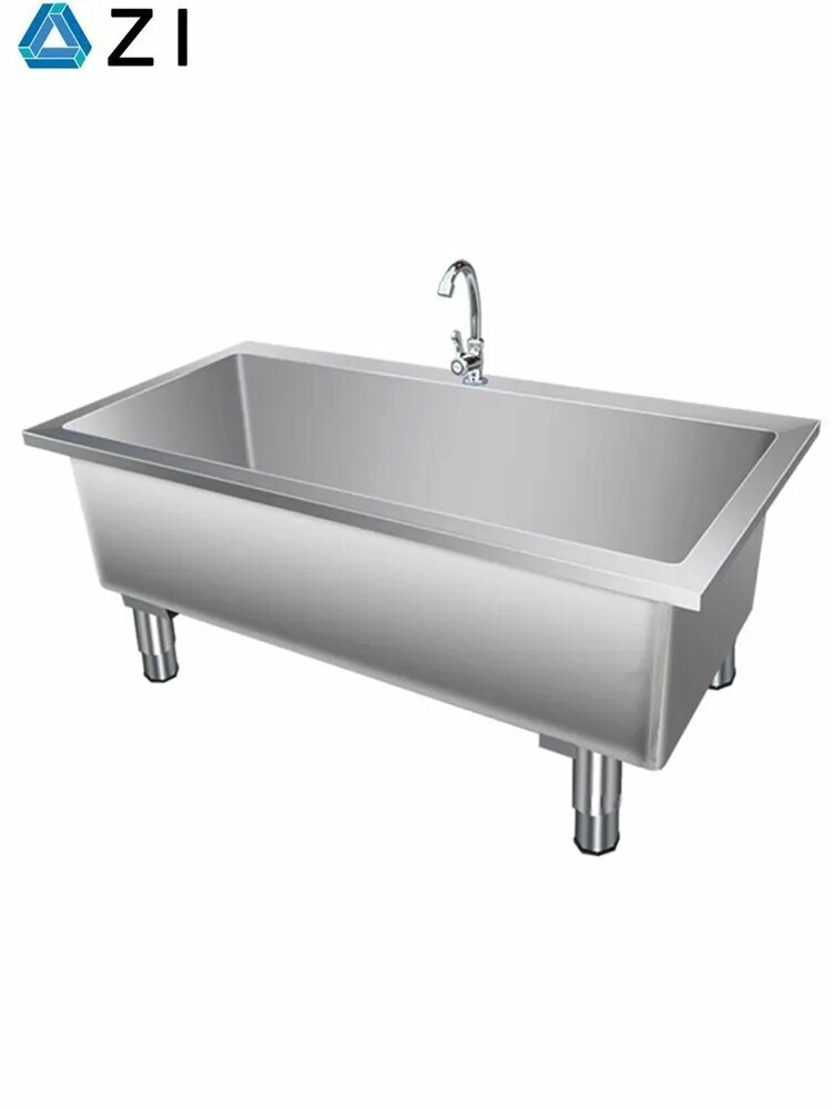 Напольная Мойка Из Нержавеющей Стали, Садовая Раковина Для Швабры, С краном