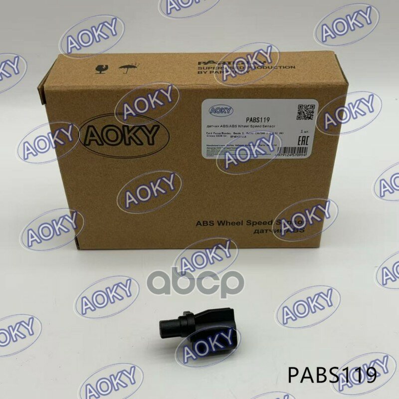 Датчик ABS зад. без кабеля Ford Focus/Mondeo, Mazda 3, Volvo C30/S40 1.4-2.5i 04> PABS119 AOKY/BP4K43711A 30648986 30793635 3.