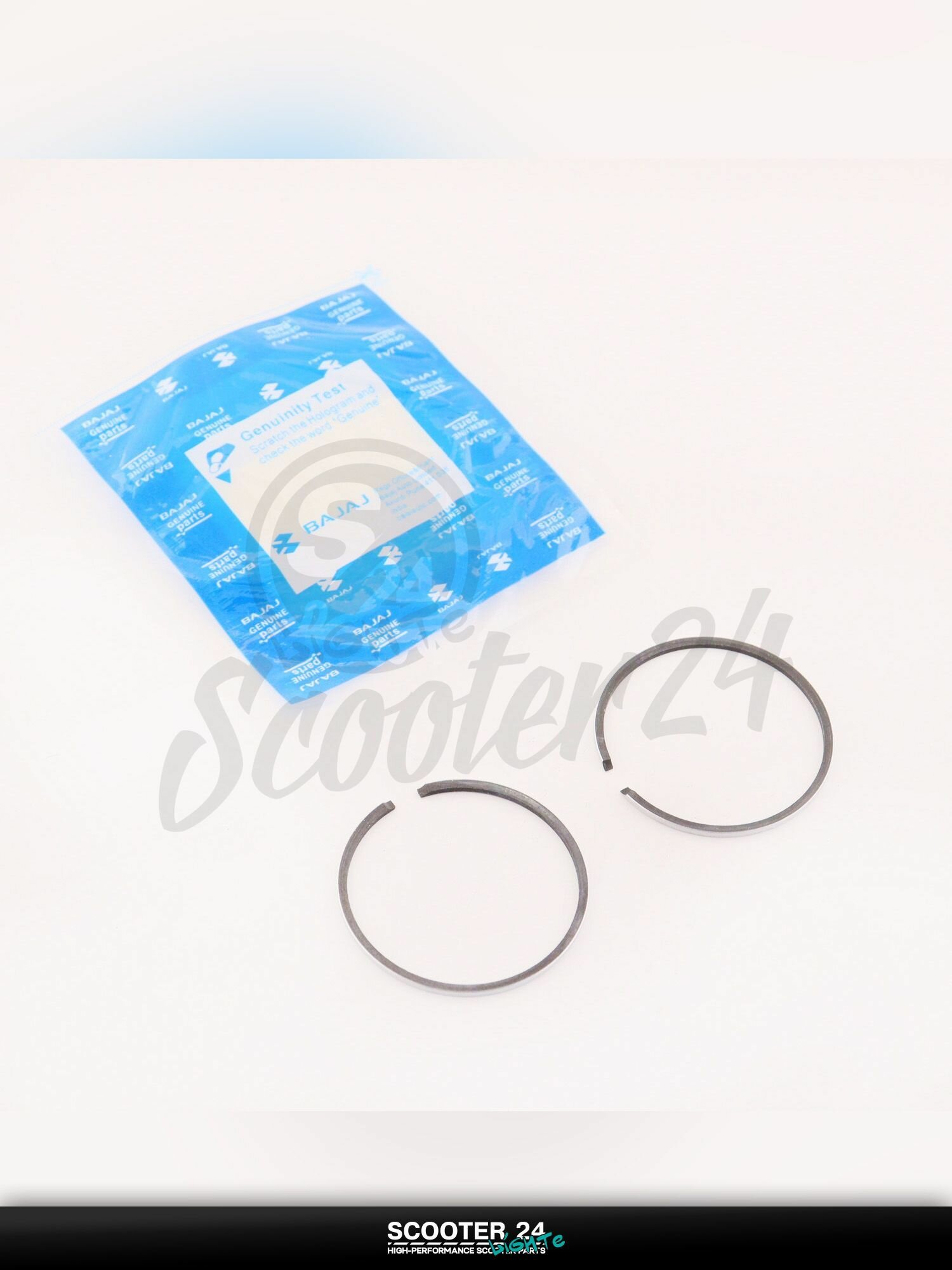 Кольца комплект на мотоцикл, мопед и скутер Honda DIO / Хонда Дио, Такт, Джорно ZX 50 0,25 ( 40,25) "BAJAJ" (mod.B)