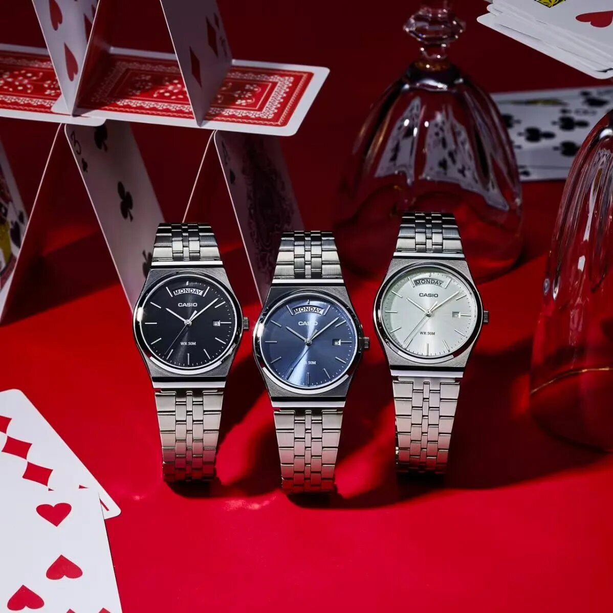 Наручные часы CASIO Collection, серебристый — фото 1