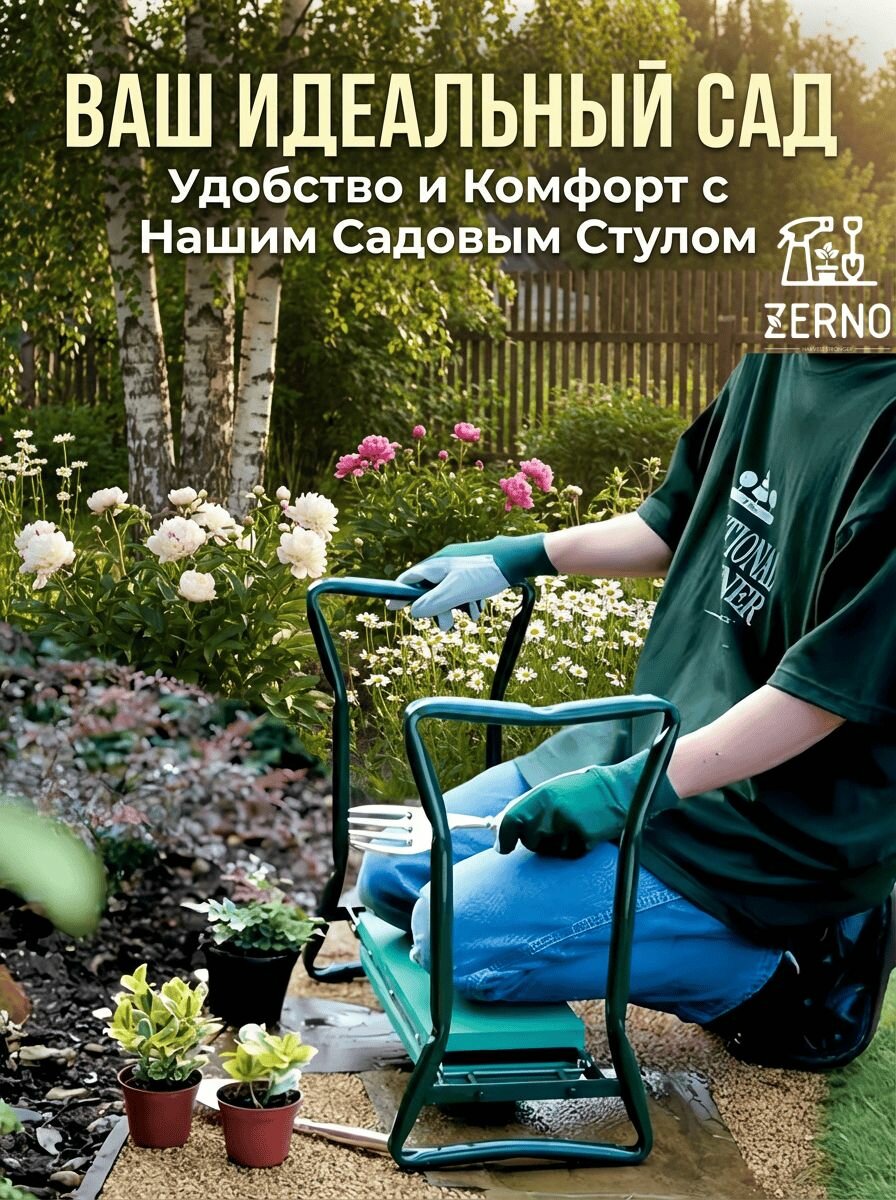 Садовая скамейка 27х49 см