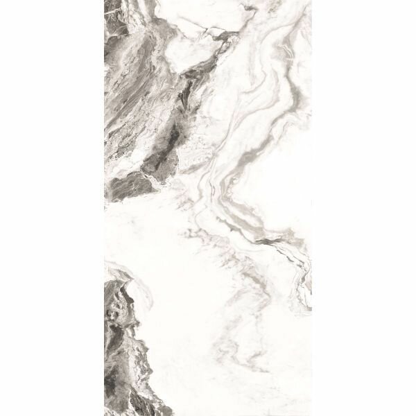 BELLEZA Керамогранит COLONIAL DARK GREY SILVER GLOSSY CARVING глянц 60x120 9 мм арт. СК000042823 (цена за 1.44 м2)