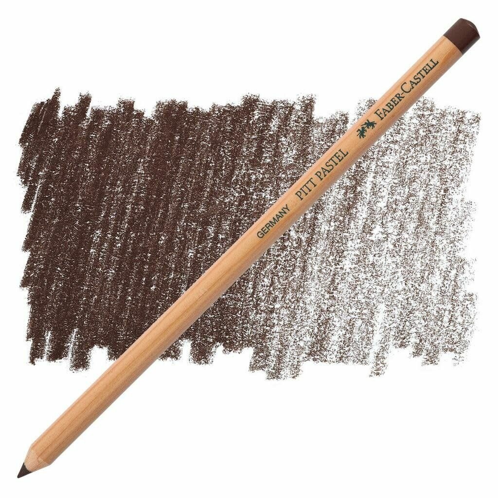 Пастельный карандаш Faber-Castell Pitt Pastel, 1 шт, цвет №177 ореховый