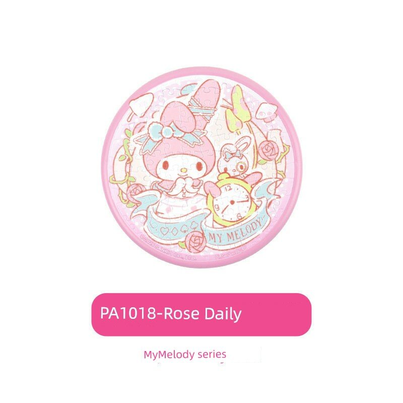 Портативное зеркало для макияжа с 3D-JP Sanrio серии, милый подарок для женщин, дизайн 'Розовый День' в дорогу