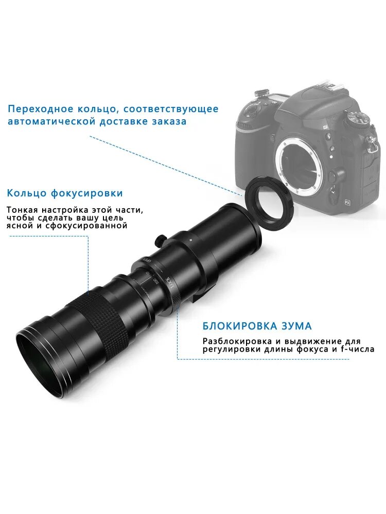 Lightdow Телеконвертер — фото 1