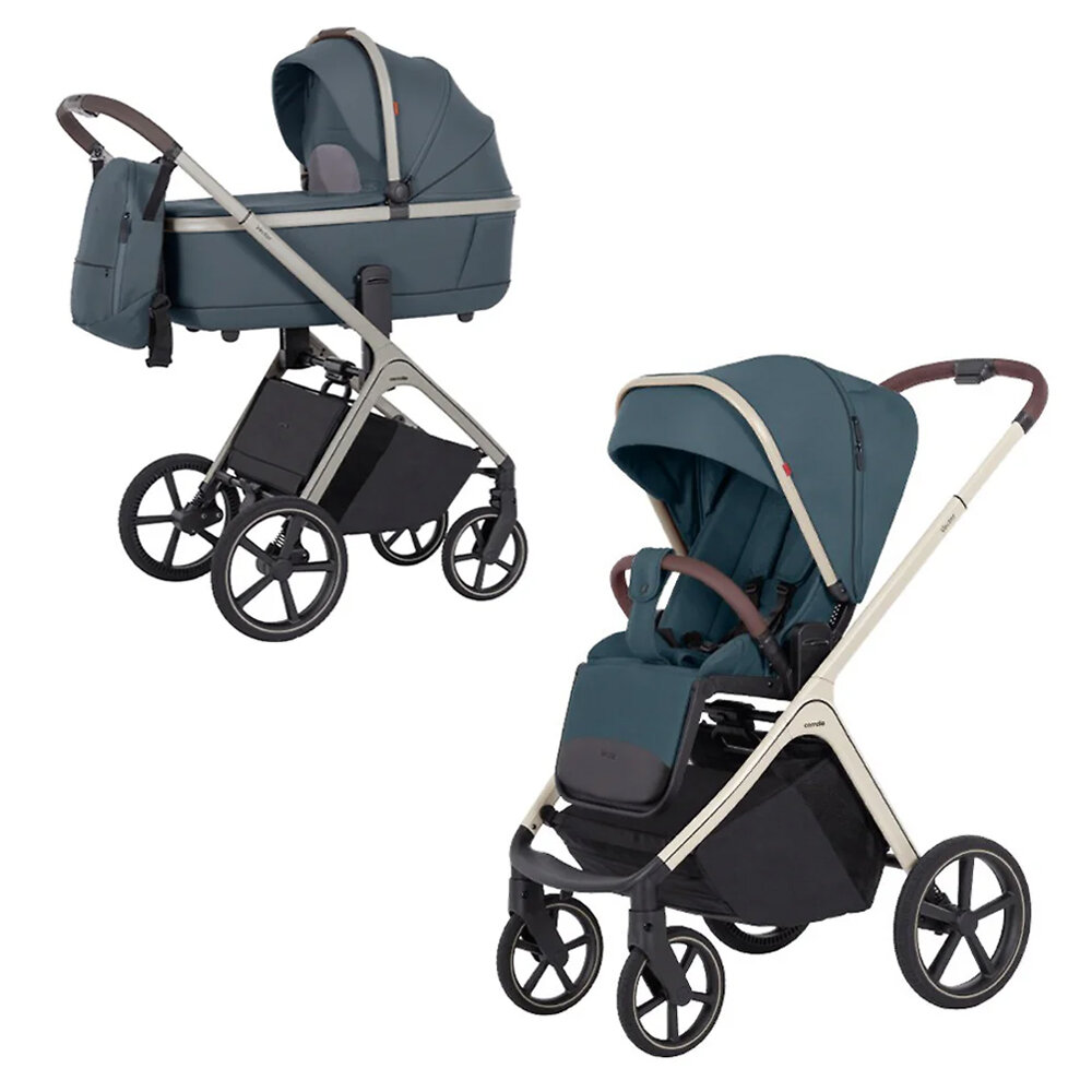 Детская коляска 2в1 Carrello Vector, цвет Prime Blue (Светло-синий), артикул производителя CRL-6550