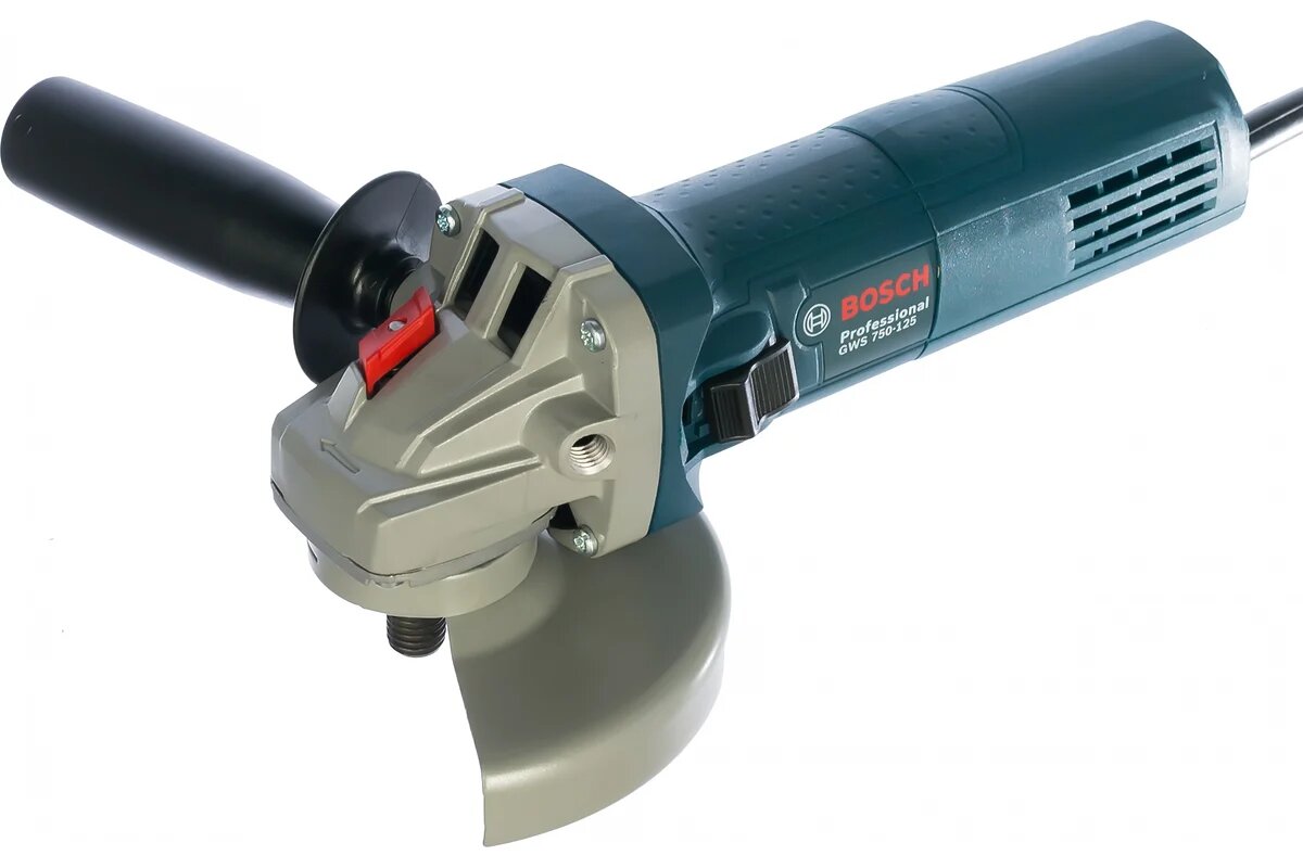 Угловая шлифмашина Bosch GWS 750-125 Professional, диск 125 мм, 750 Вт, 11000 об/мин