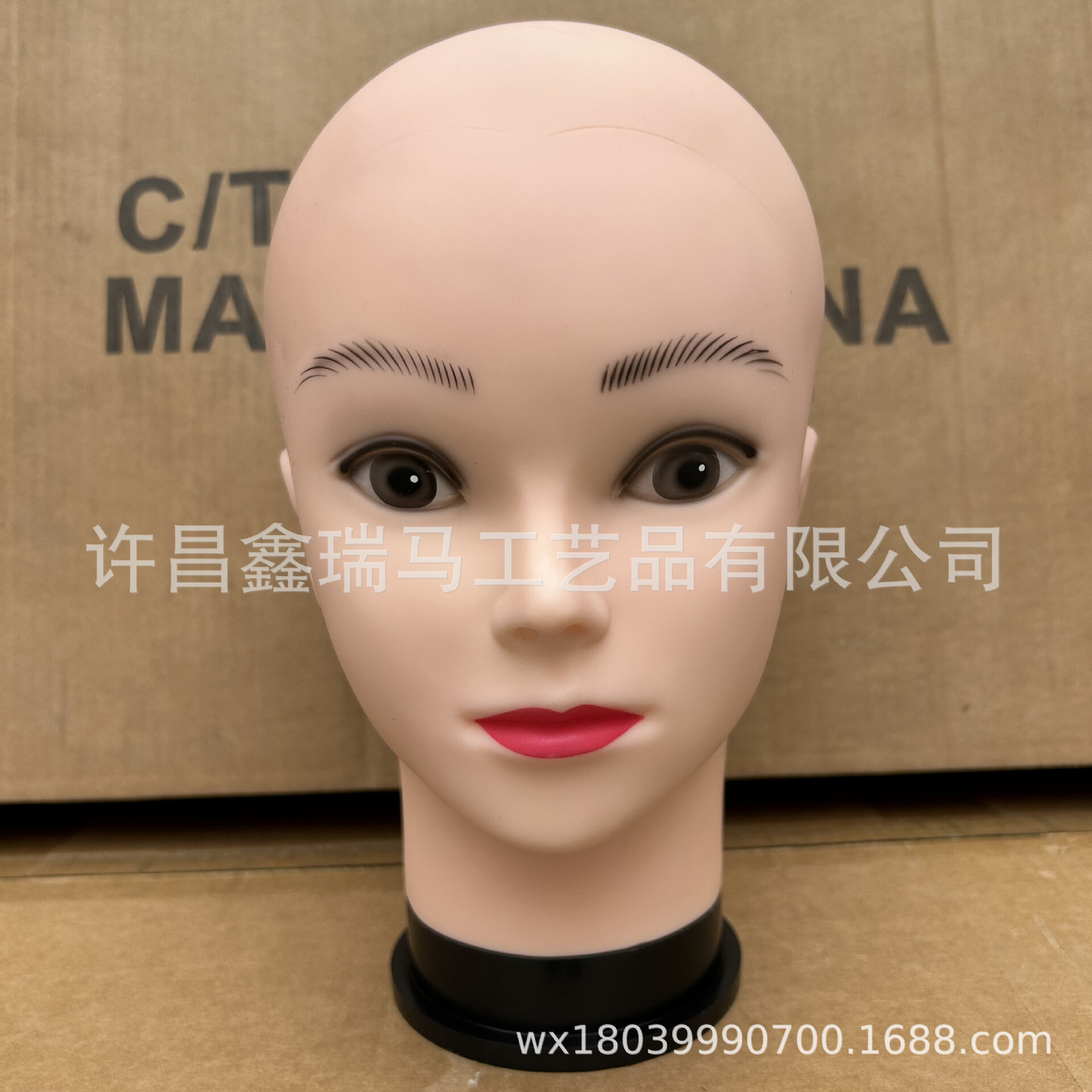 Прямые поставки, популярная модель манекена из мягкого ПВХ, маленькая голова манекена для париков, можно пробивать, голова куклы