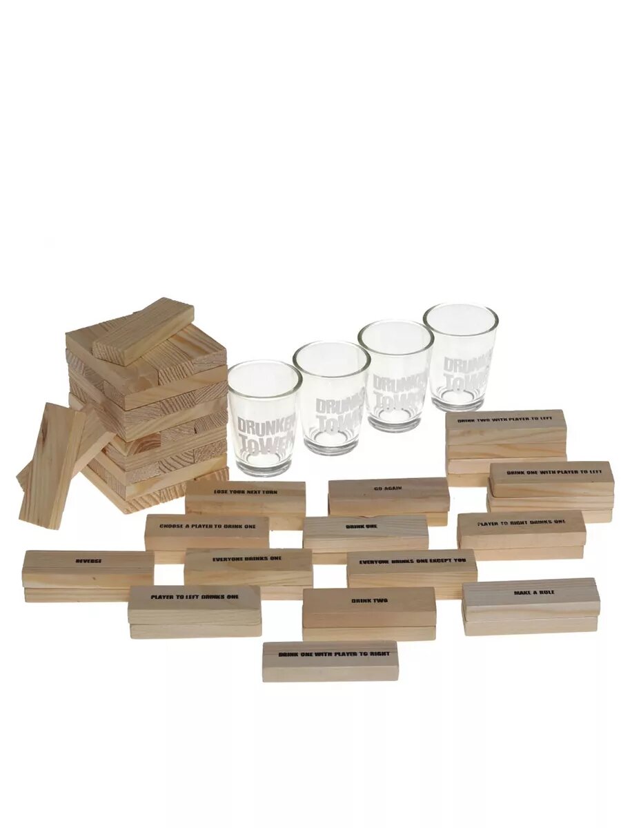 Настольная игра для компании Remecoclub Башня 19x7x20 см